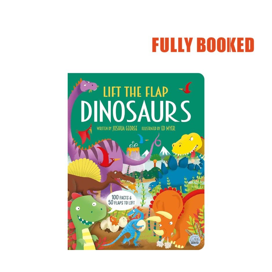Lift the Flap: Dinosaurs (Board Book) by Joshua George | Shopee Philippines