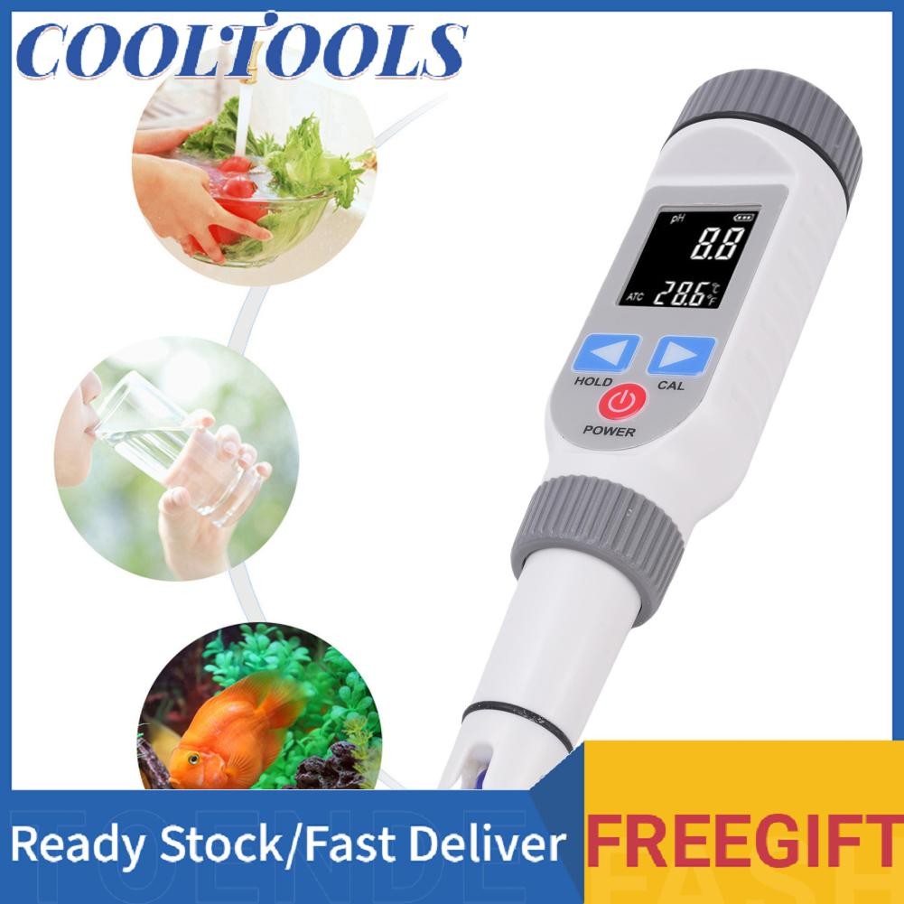 cooltools-ph Meter White Red Coloring Pen Detection Measuring for Water Quality | Shopee Philippines