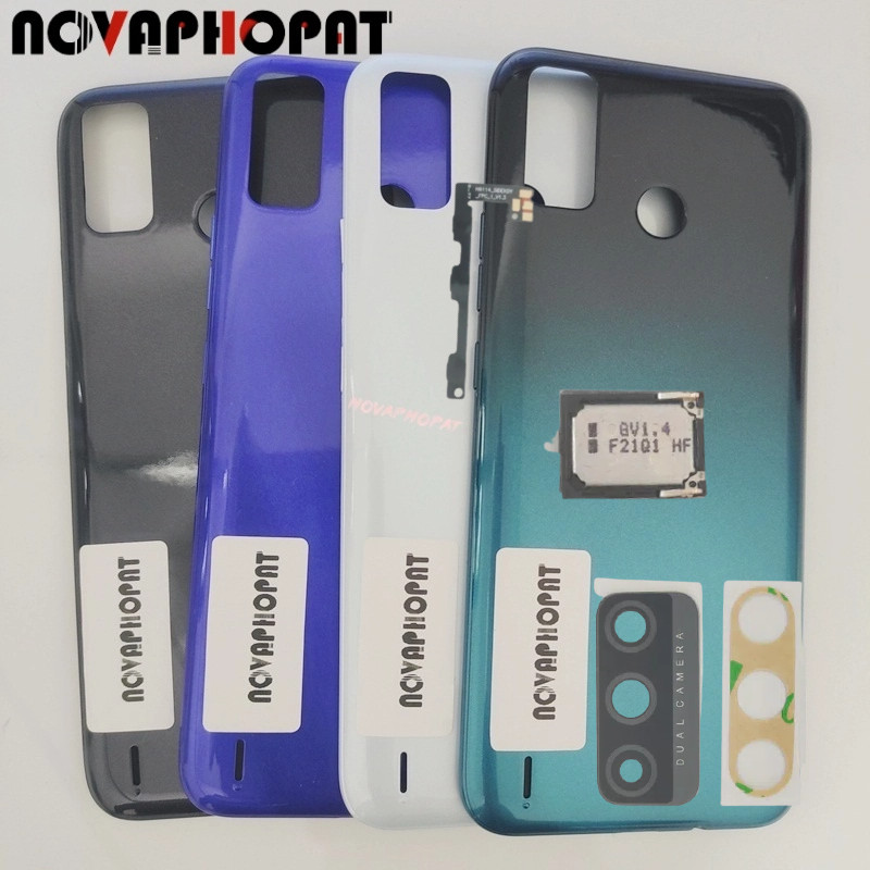 For Tecno Spark 6 Go KE5 KE5j KE5k Back Battery Cover Rear Door Case ...