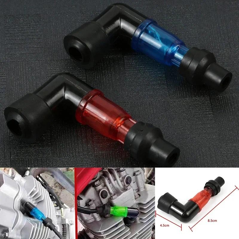 Universal Motorcycle Flash Spark Plug Cap Motorcycle Ignition Spark ...