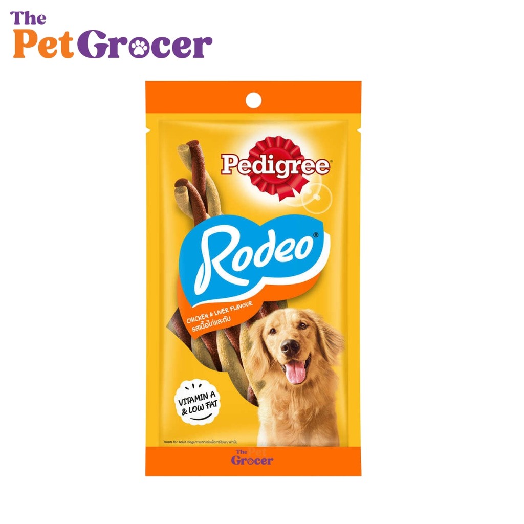 Pedigree Rodeo Chicken & Liver 90g | Shopee Philippines