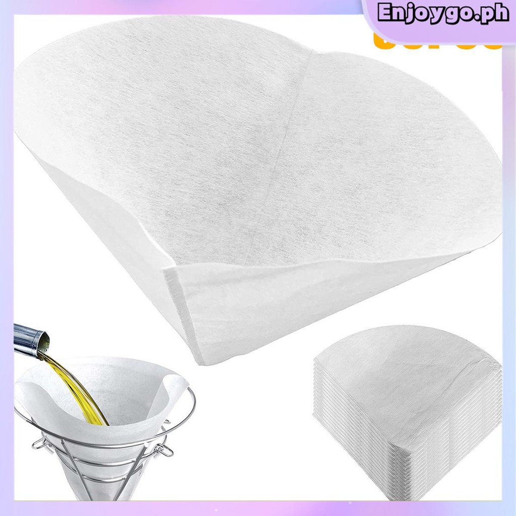 30 Pcs Fryer Oil Filter Cone Filters Non-Woven Filter Cones Cooking Oil ...