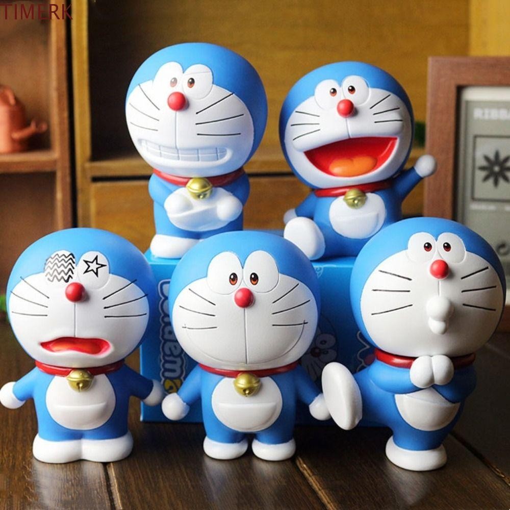 TIMERK Doraemon Action Figure, Cartoon Character Model Doll Nobita Nobi ...