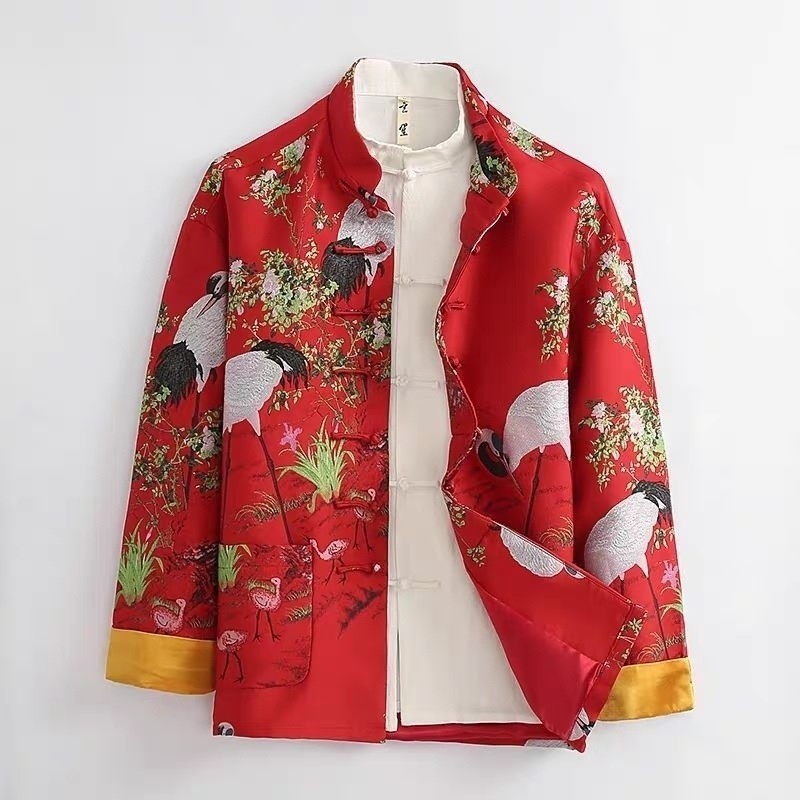 25 CNY Tang Suit Men Chinese New Year Clothes for Men Mens Cheongsam ...