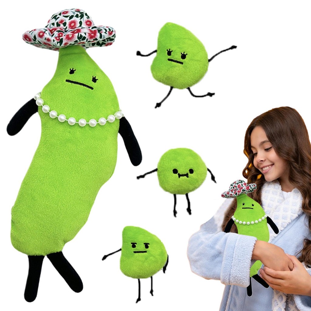 Secret Staycation Edamame Family Plush Pillow Plushies Stuffed Animal ...