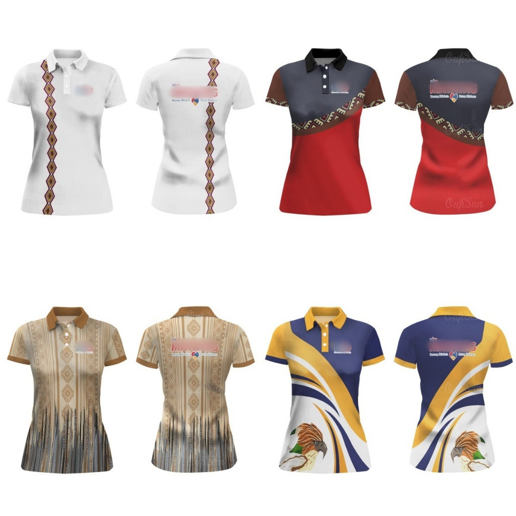 Deped Matatag Polo Shirt Uniform Full Sublimation Polo-Shirt For Women ...