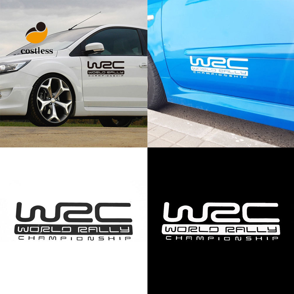 COL Car Reflective Sticker Decal for WRC World Rally Championship for ...