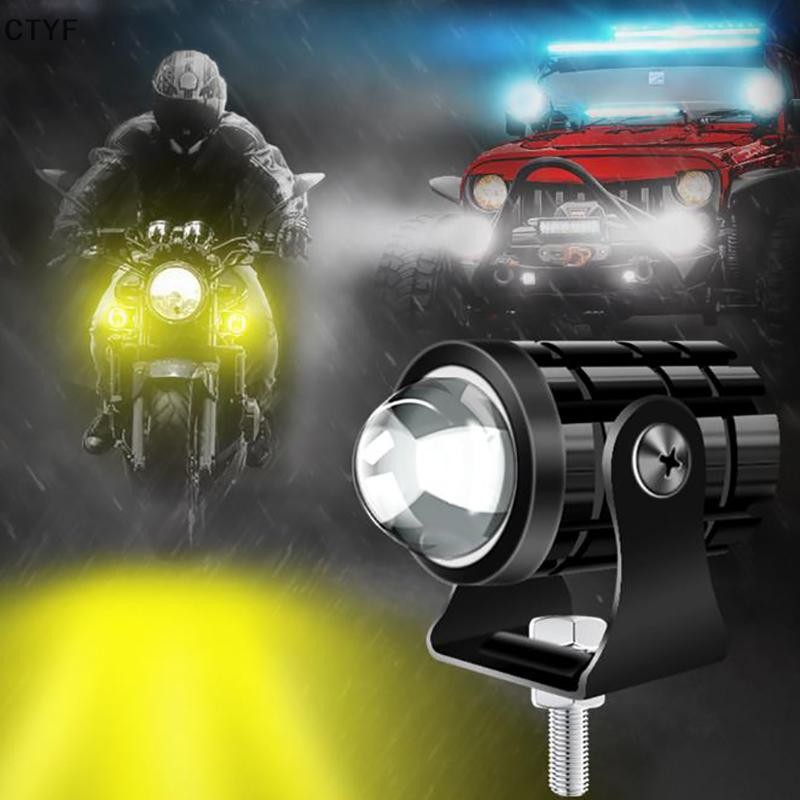CTYF 12W Additional Led Headlights For Motorcycle Universal Moto ...