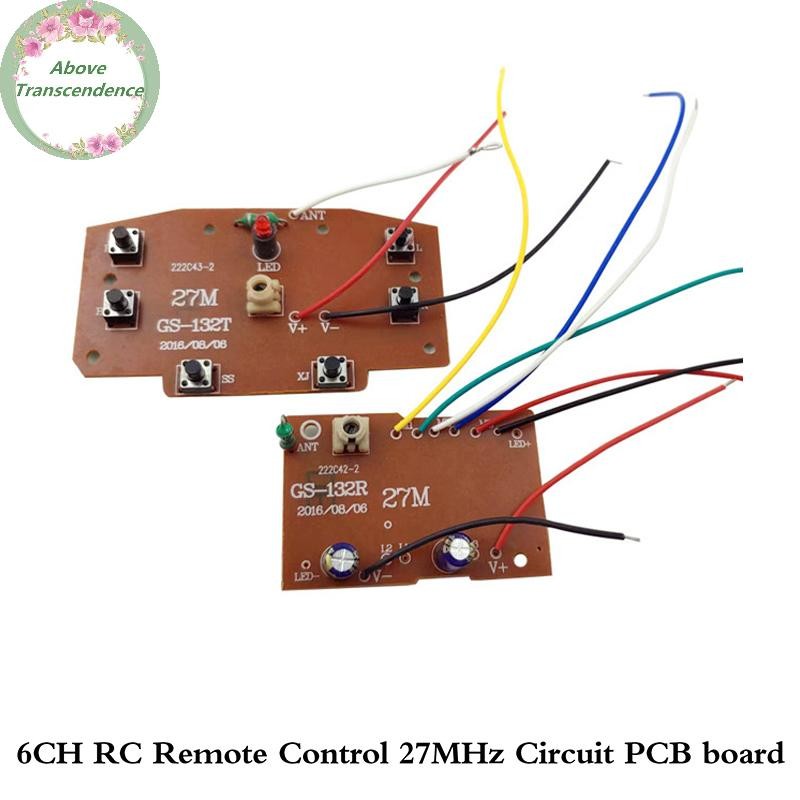 Above 6CH 2.4G Remote Control High Quality 27MHz Circuit PCB ...