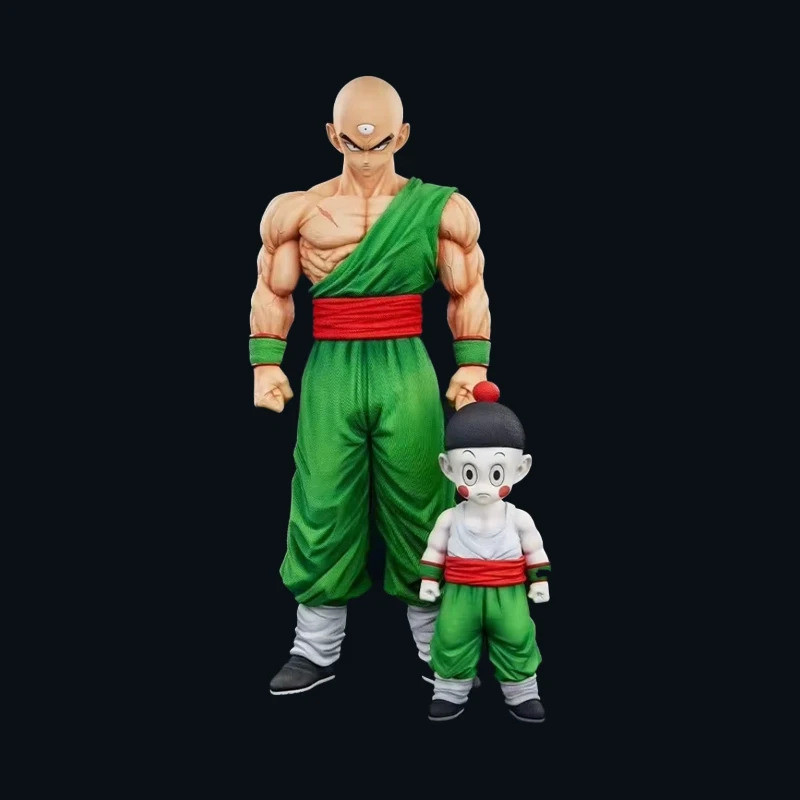 28cm Anime Dragon Ball Kids Krillin Son Gohan Trunks PVC Action Figures ...