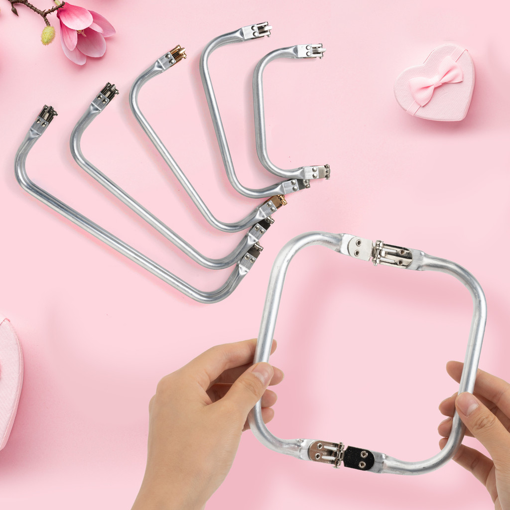 1PC Metal Purse Frame , Rectangle Lock Frame Kiss Lock Clasp Bag Frame ...