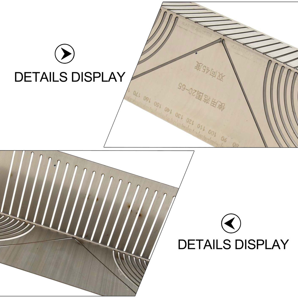 【SIPSUNAGE】Rounded Corner Drawing Ruler for Accurate Square Tube ...