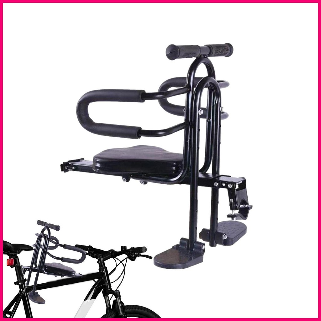 Baby Bike Seat Front Mounted Portable Baby Seat Cycle Attachment Safety ...