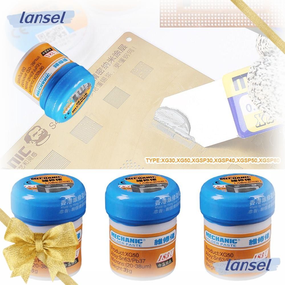 LANSEL Tin Paste, Low Medium Temperature Tin Sn63 Soldering Flux ...
