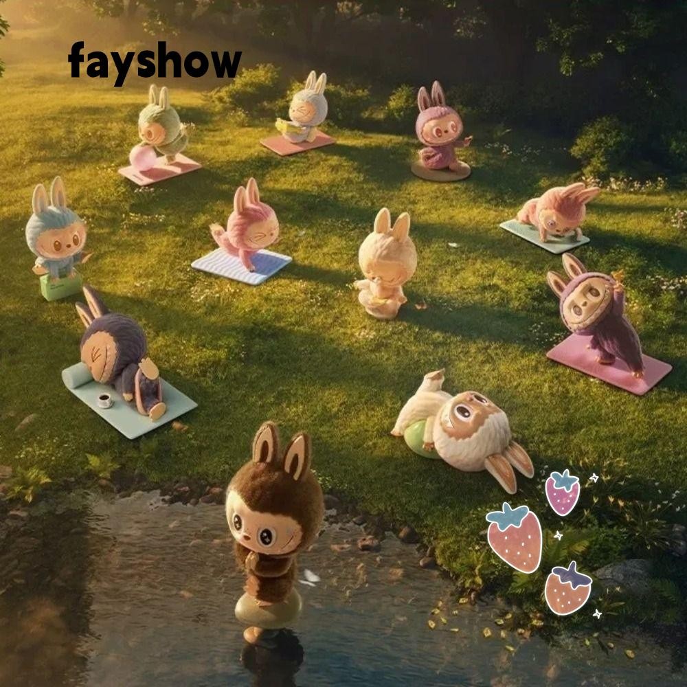 FAY Labubu , Anime Figure Kawaii Cartoon Figures Model, Cute POP MART ...