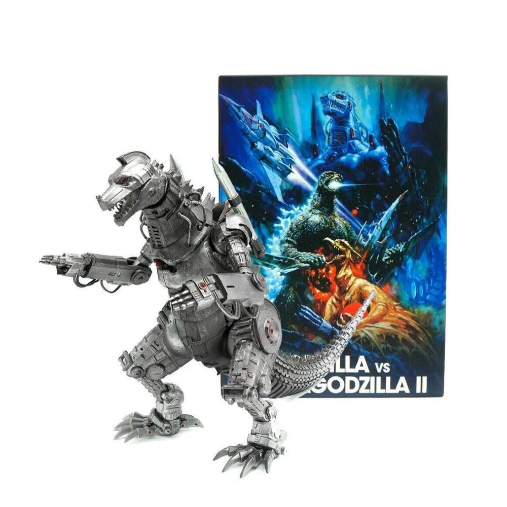 NECA 1993 Mecha Godzilla 7'' Height Action Figure Model Display Monster ...