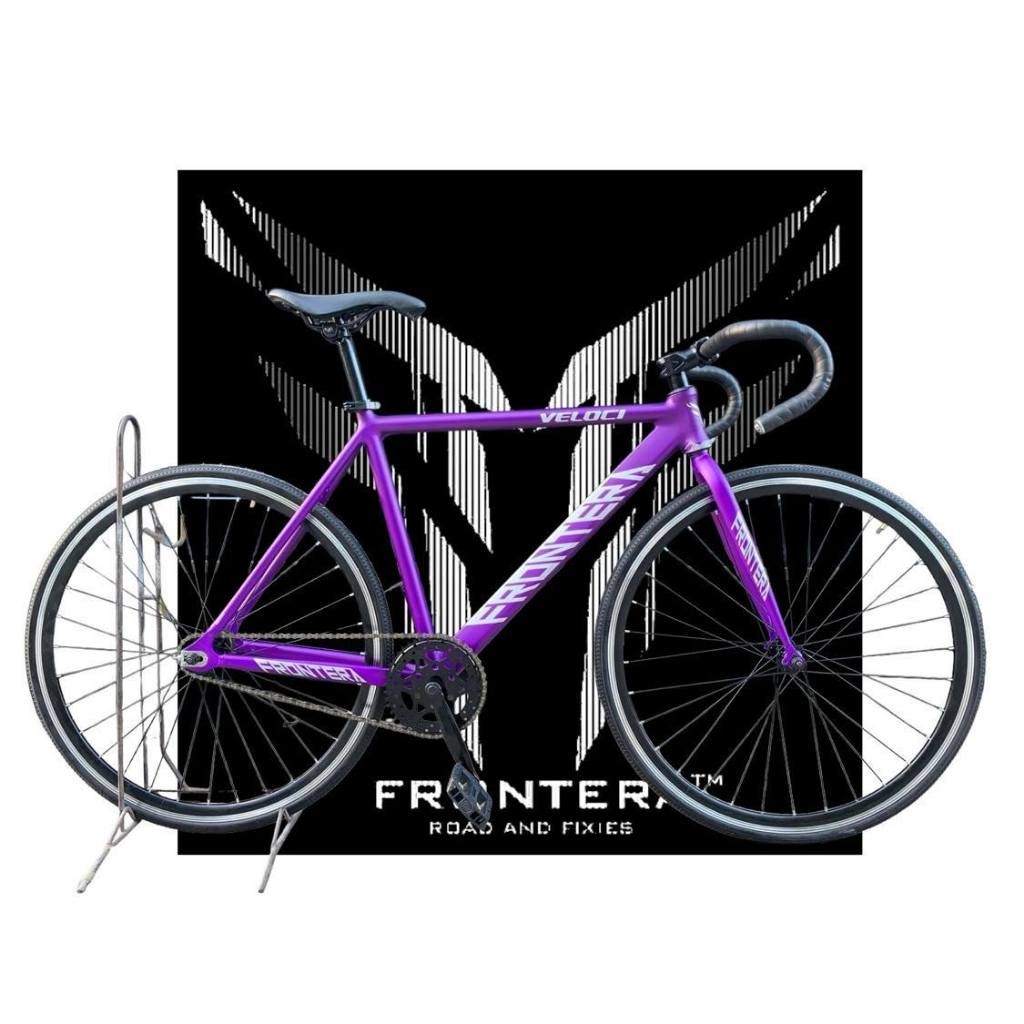 FRONTERA VELOCI PRO FIXED GEAR (FIXIE) BIKE/FRAME 700C FULL ALLOY 6061 ...