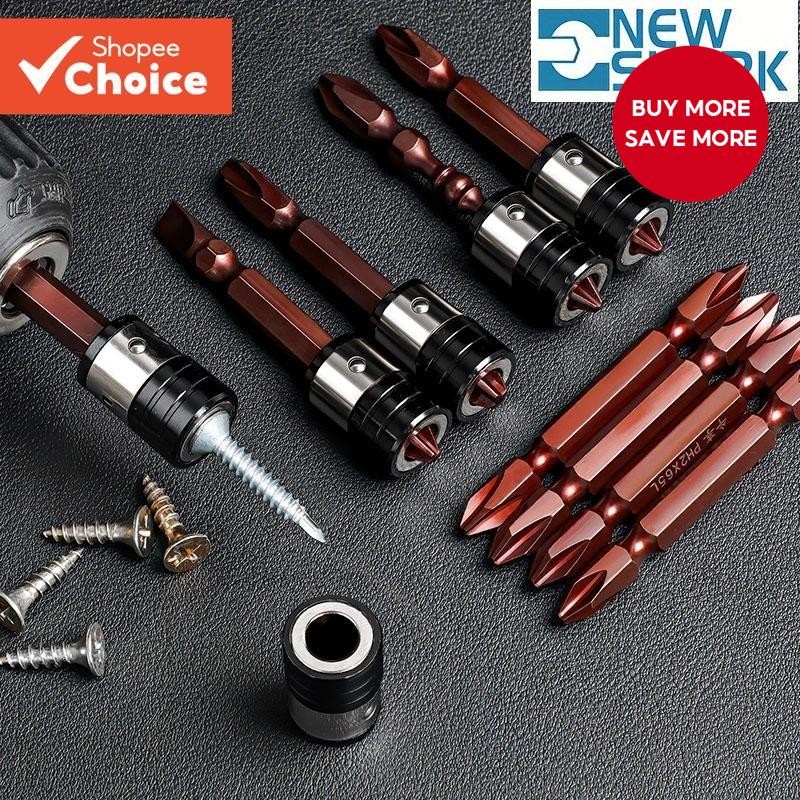 10pcs Screwdriver Bit Set S2 Torque Screwdriver Double Head Cross ...