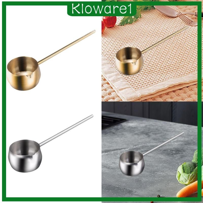 [Kloware1] Small Oil Pot Small Oil Cooker with Pour Spouts Long Handle ...