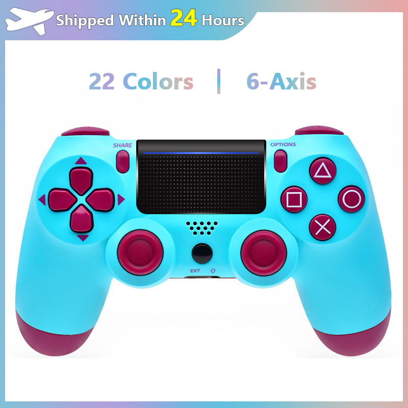 GamepadPS4/Pro/Slim/PS3/PC/Steam Controller Bluetooth 6-Axis ...