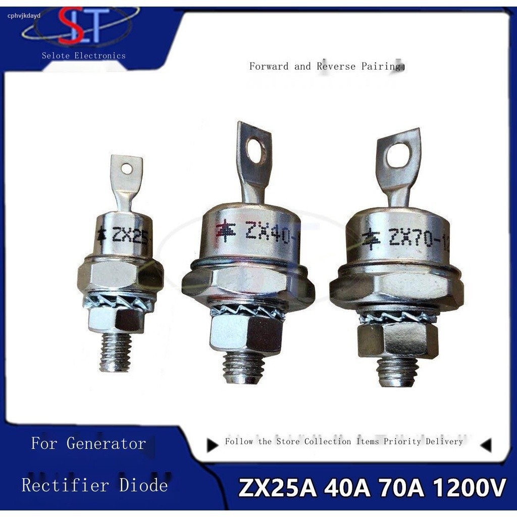 Generator rotating diode ZX25A-12 ZX40A-12 ZX70-12 rectifier diode forward/reverse | Shopee ...