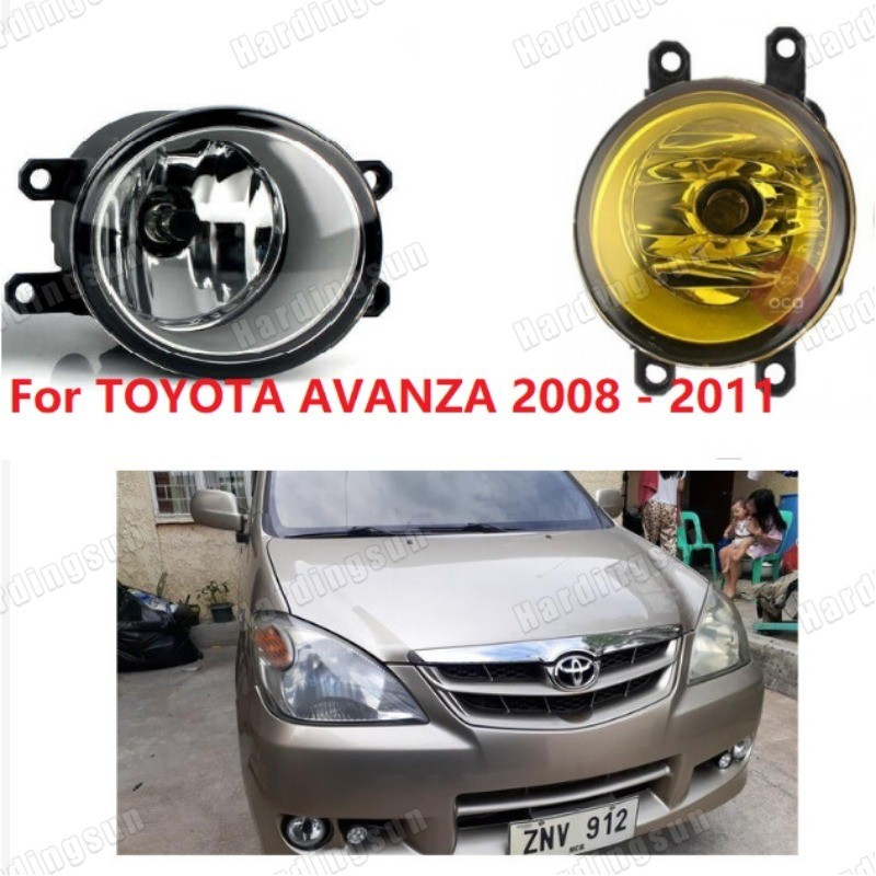 Car bumper fog lamp lights For TOYOTA AVANZA 2008 2009 2010 2011 Car ...