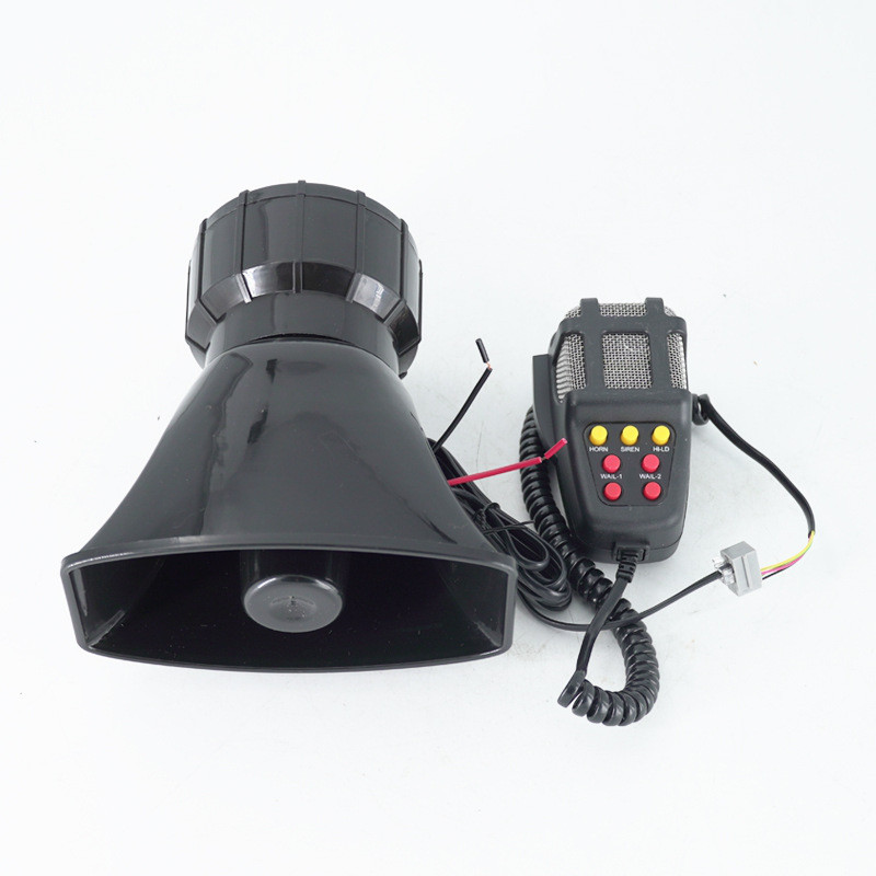 12v 100w Seven-Tone Car Megaphone Square Mouth Speaker Car And ...