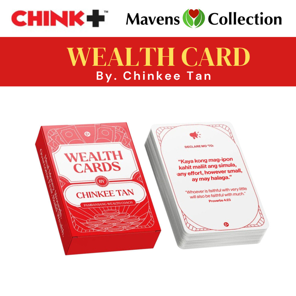 Chinkee Tan WEALTH CARDS : Ang TUNAY na Dahilan Kung Bakit Hindi Ka Pa Rin Umuunlad | Shopee ...