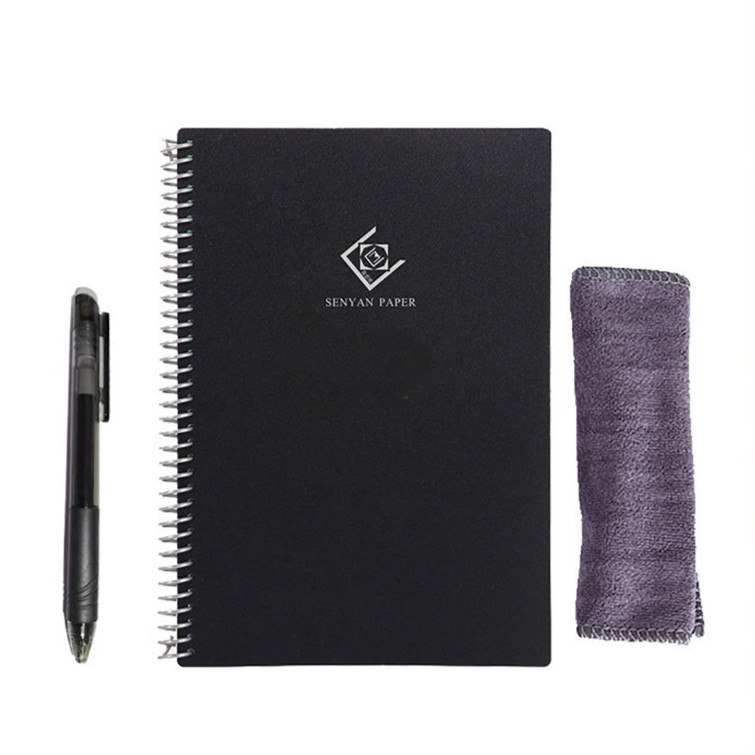 A5 Smart Notebook With Pen&Cloth Reusable Notebook Erasable Microwave ...