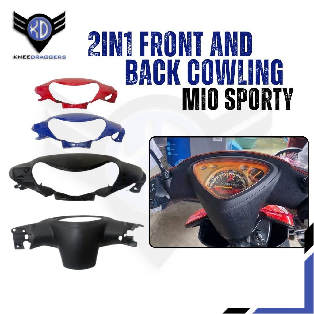 YAMAHA MIO SPORTY/AMORE 2N1 FRONT COWLING AND BACK COWLING | Shopee ...