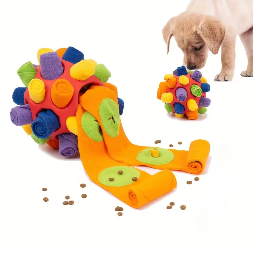 Dog Snuff Ball Interactive Educational Dog Toy Encourages Natural ...