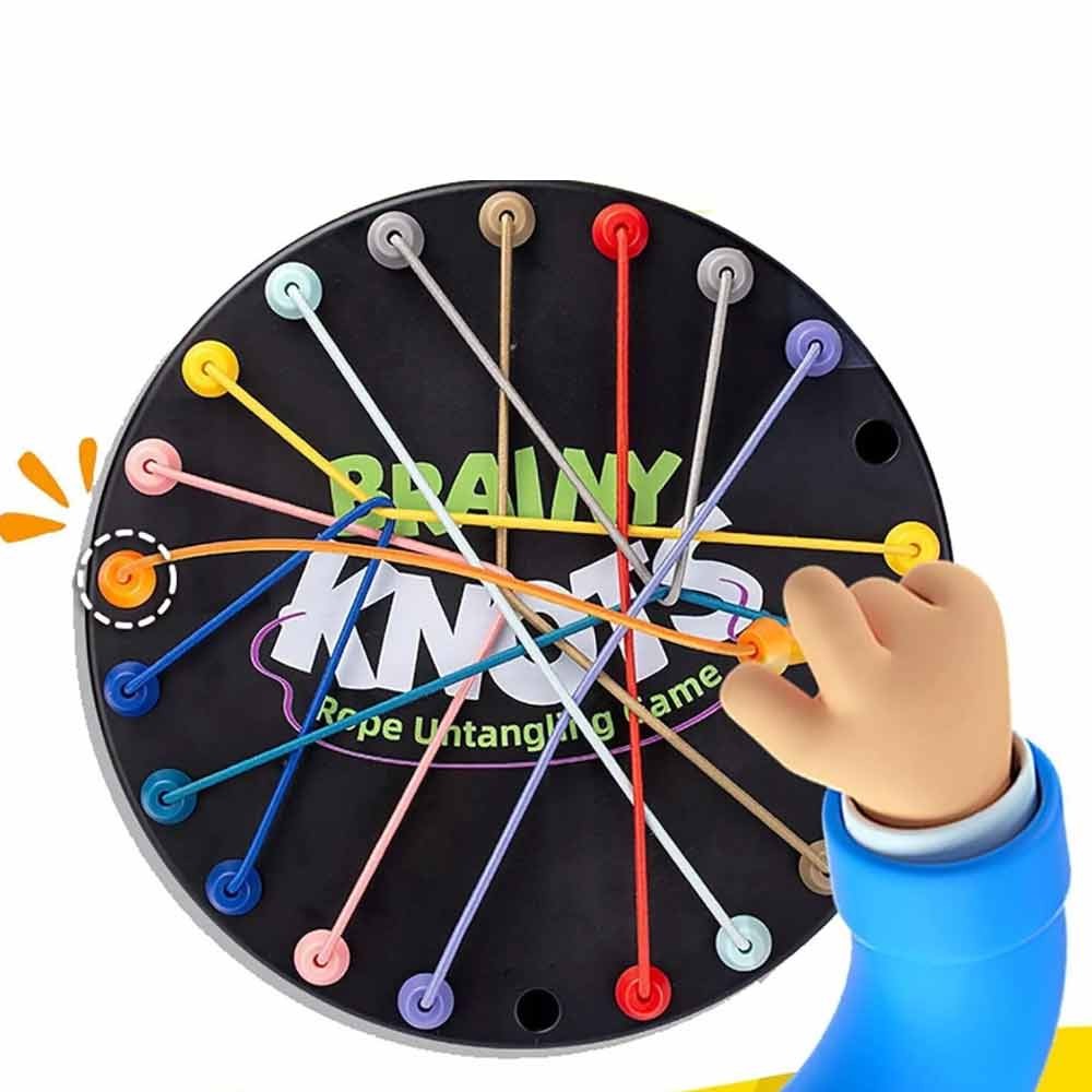 Brainy Knots Game, Rope Challenge board game Game | Shopee Philippines
