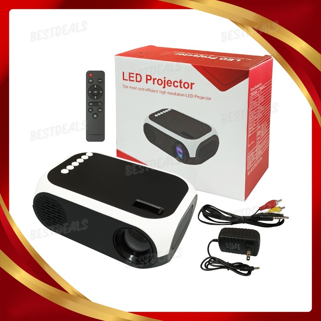 High Resolution LED Projector (1920*1080 pixels) | Shopee Philippines