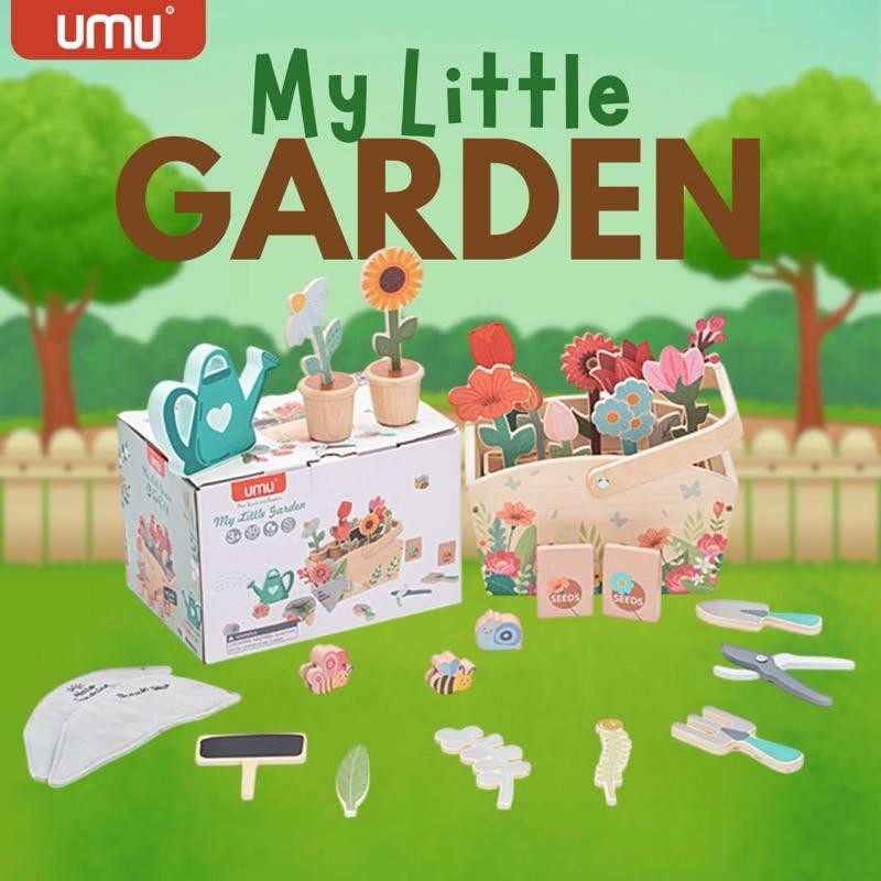 UMU My Little Garden Toys Pretend Play Gardening Tools set Children Gift set Plants Girls Boys ...