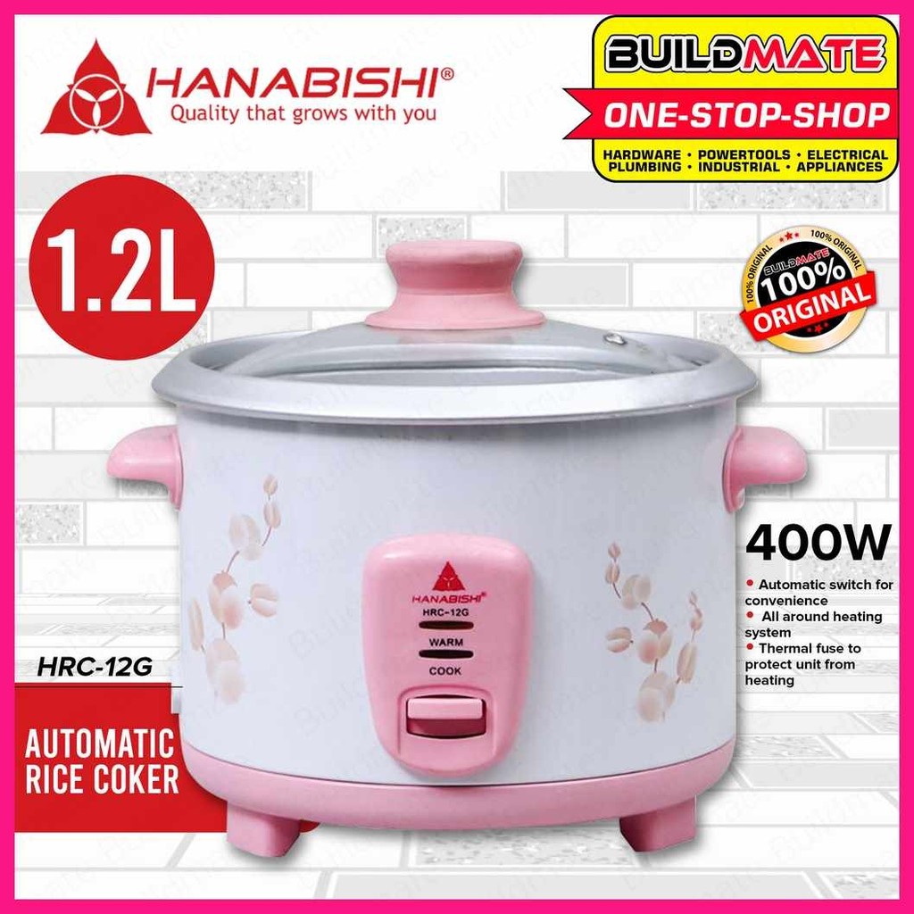 HANABISHI)g%JAPAN$PZ'Rice,k!Cooker[n!6jCupsT1.2LzHRC-12GM100% ORIGINAL ...