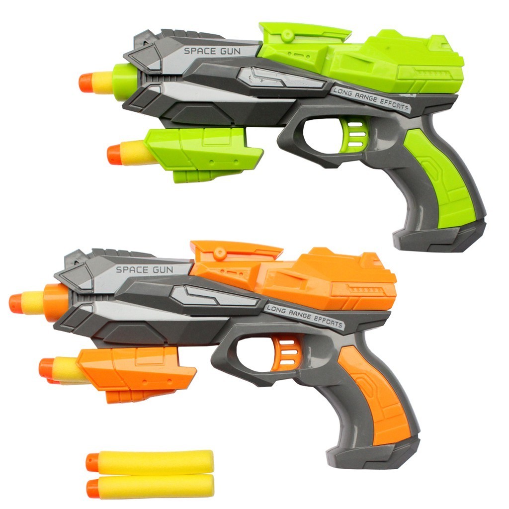 Space Toy Gun Competition Soft Toy Gun With 5 PCs Soft Eva Soft Bullets ...