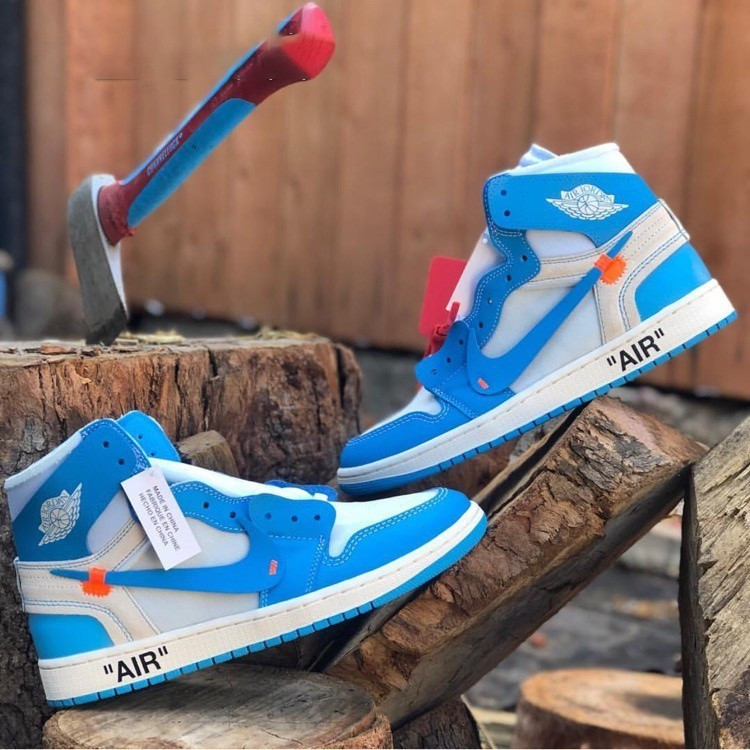 Shoes Off-White X Air Jordan 1 Retro High OG "UNC" Classic Retro High ...