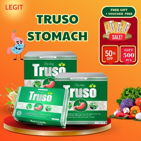 [BUY 6 BOX GET 6] Truso stomach reduces stomach spasms, stomach acid pH ...