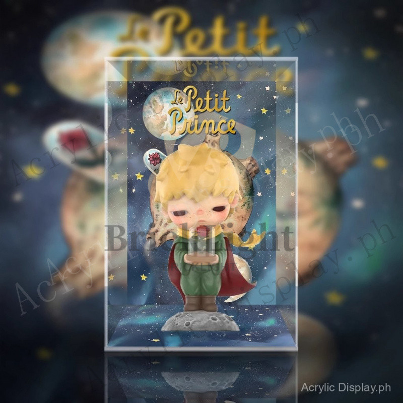 PopMart hirono×le Petit Prince blind box theme background display box ...