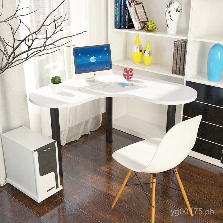 Corner Computer Desk Corner Desk L Curved Office Desk Writing Desk ...