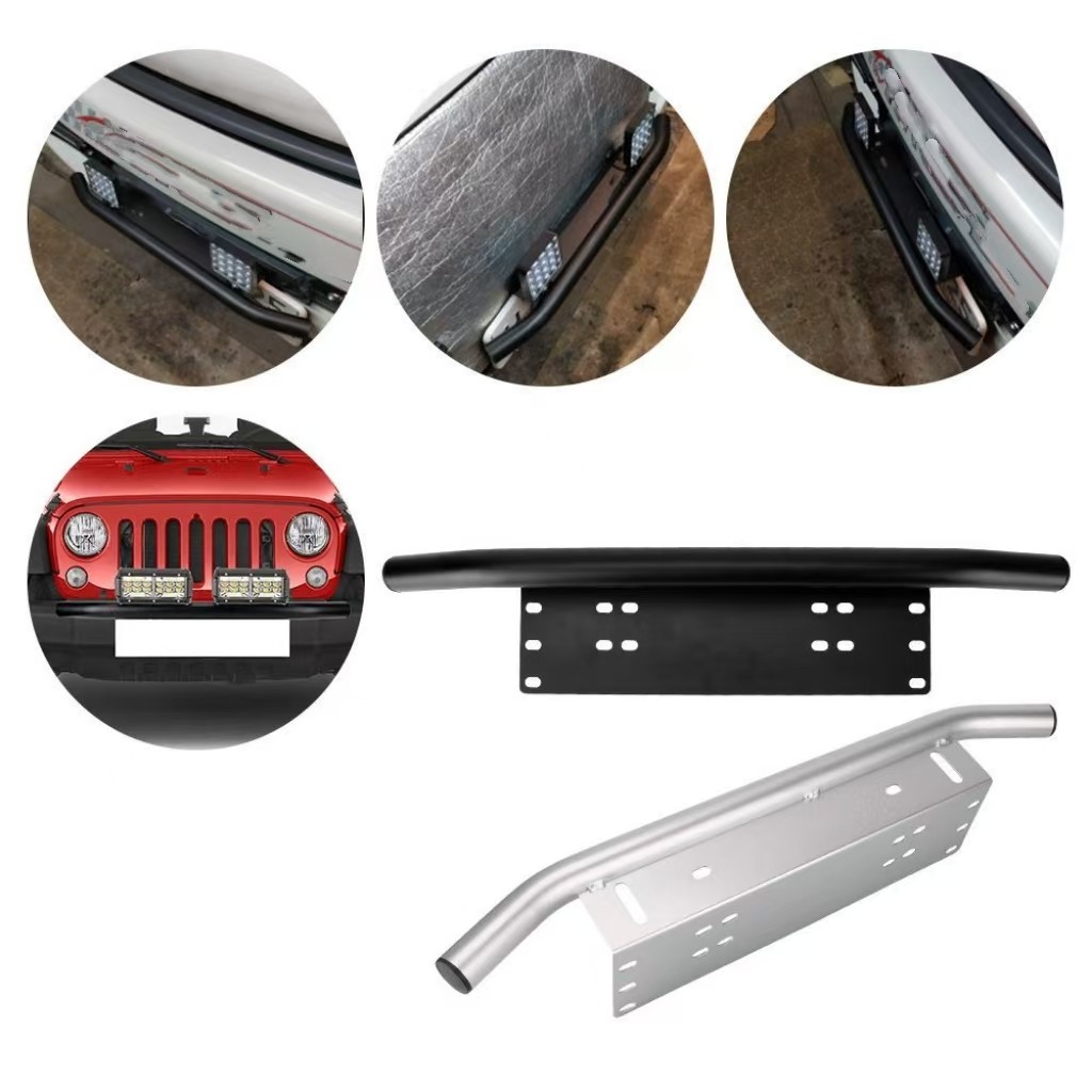 Aluminum Alloy Car Number Plate Holder Offroad Plate Number Base Front ...