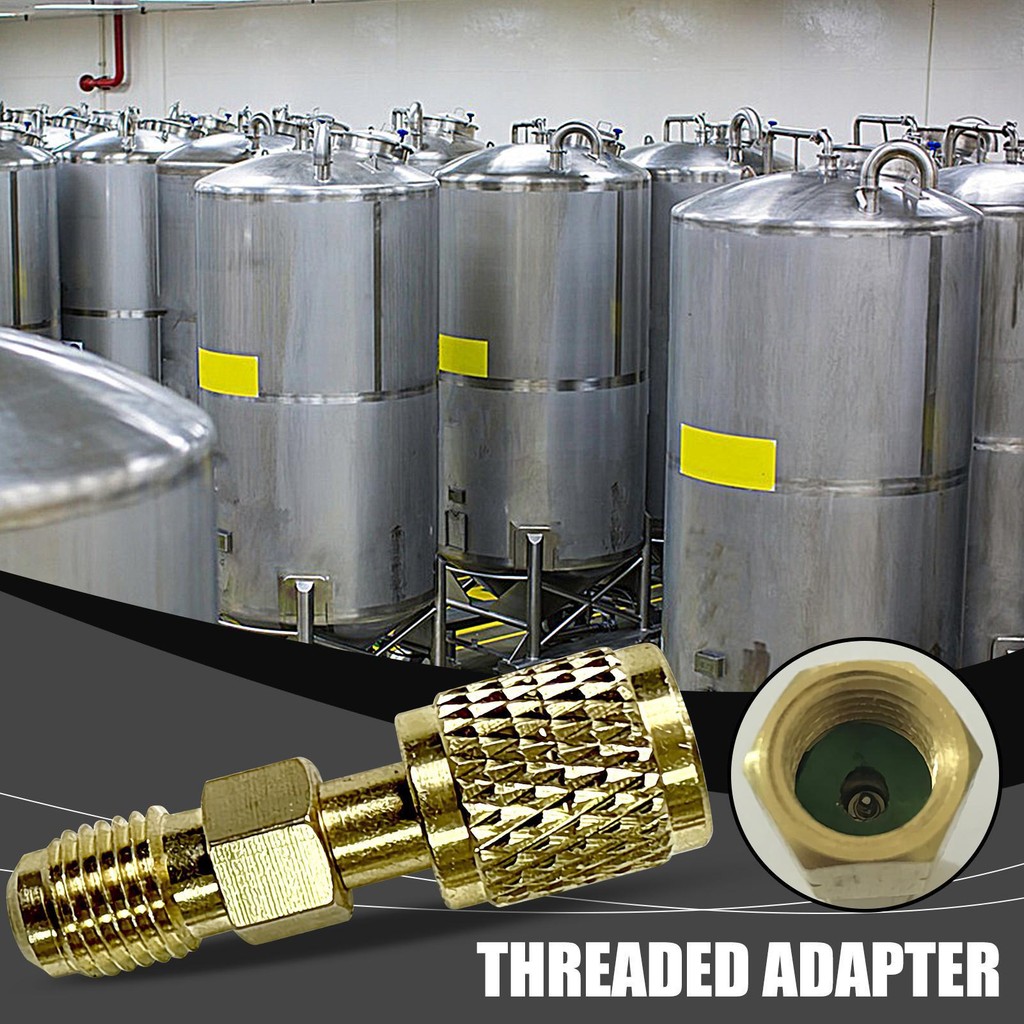 Refrigerant Tank Thread Adapter Air Conditioner Refrigerant System ...