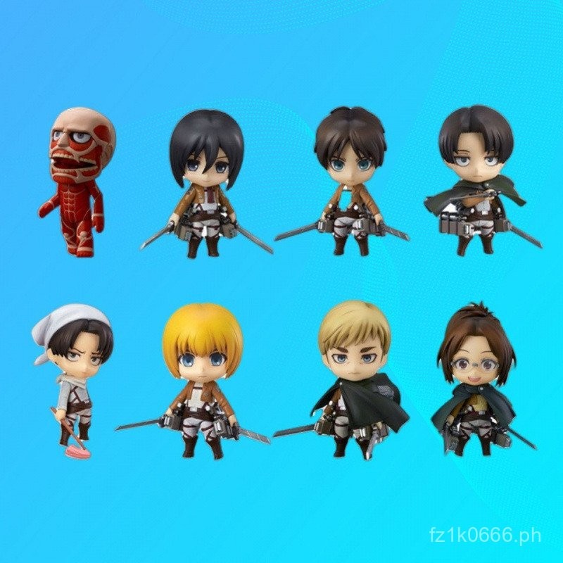 Nendoroid Soldier Leader Q 1/1 Scale Figure Hanji Eren Articulated ...