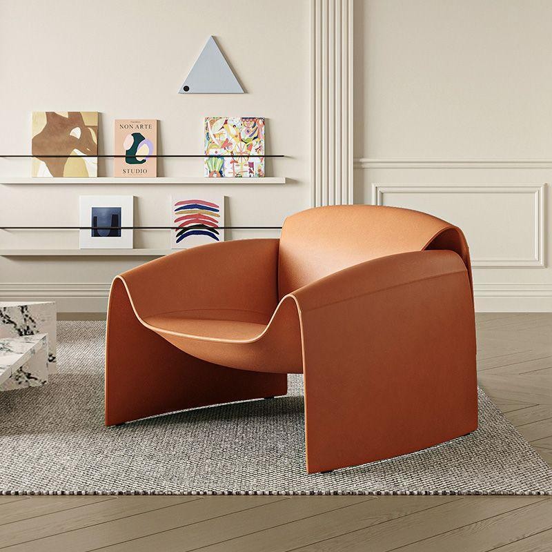 Italian Light Luxury Creative Designer M-Shaped Casual Single Sofa ...