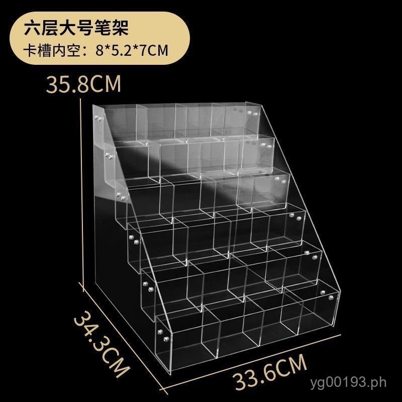 Cassette Shelf Storage Box Card Binder Acrylic Favorites Display Stand ...