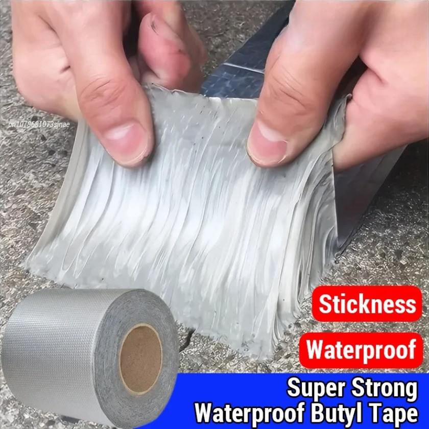 Multi-functional Butyl Patching Roof Waterproofing Tape Wall Crack Roof ...