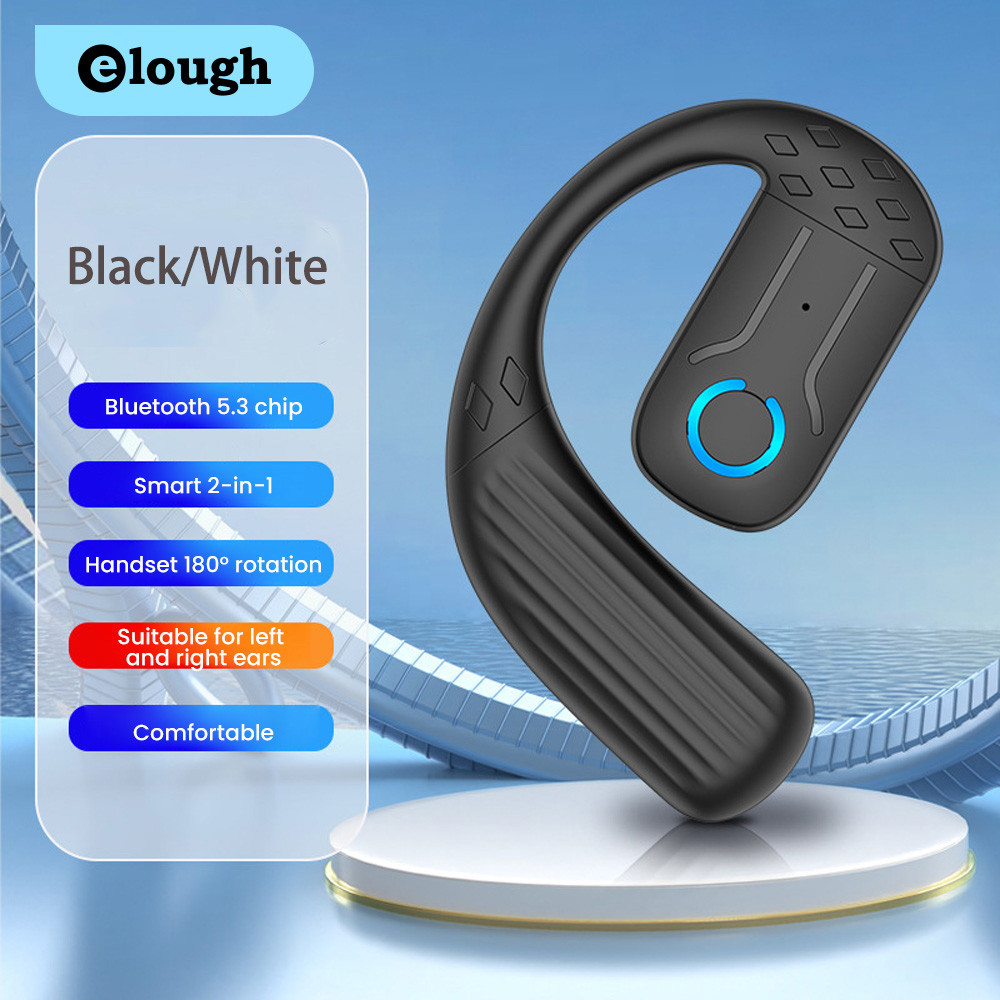 Elough B01 Handset 180 Degree Rotation Bluetooth Wireless Single ...
