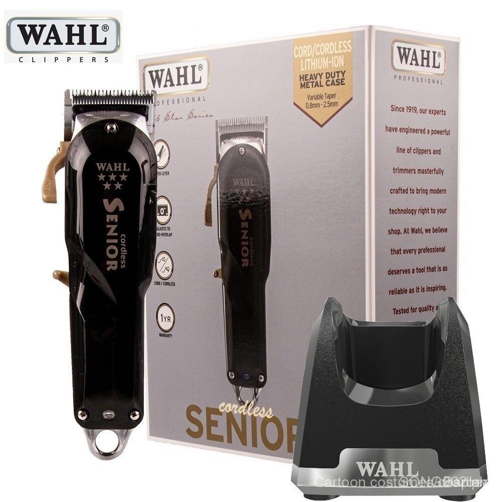 WAHL Pro 5-Star Series Senior Cordless Hair Clipper for Barbershop HYRH ...