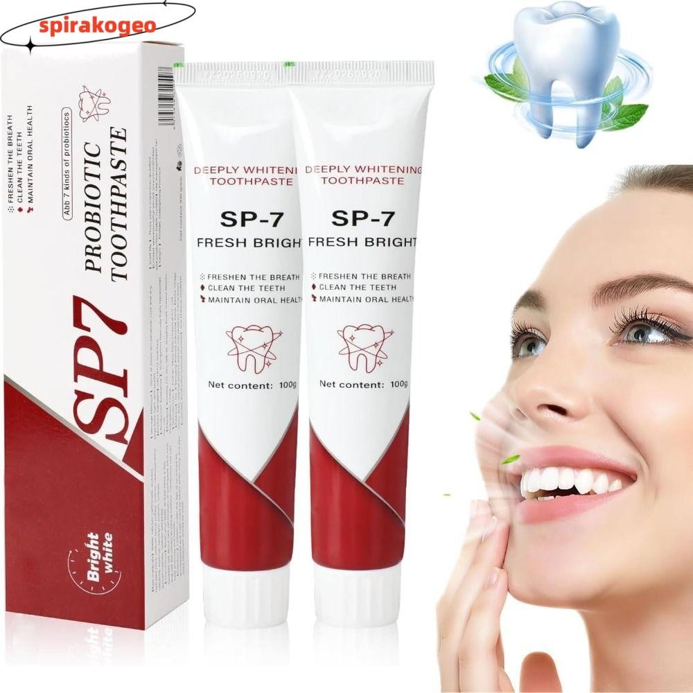 SPIRAKOGEO Sp-7 Probiotic Toothpaste, SP 7 Ultra Probiotic Fresh Stain ...