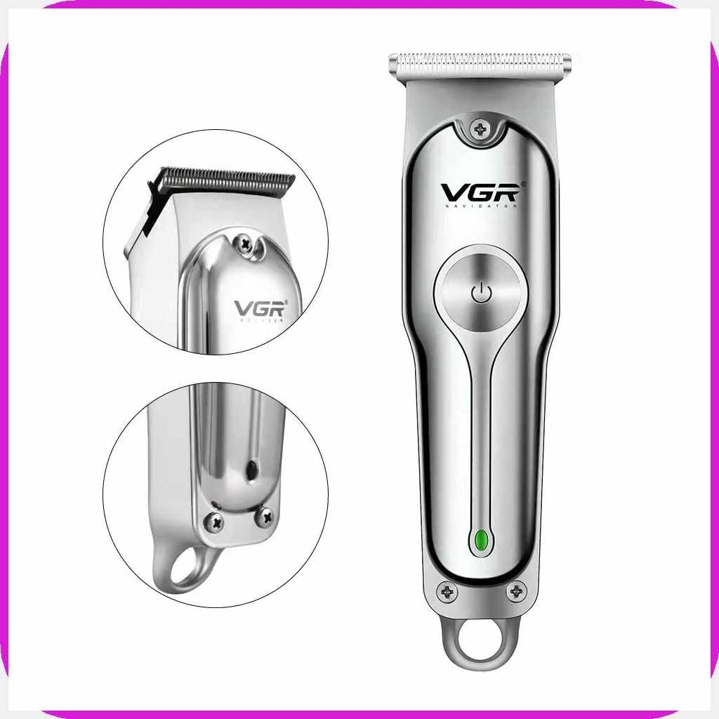 VGR_C%V-071_c%Hair_t%Clipper^pH$Electric^iq$USB^IA$Charging^Sb$Stainless^cg%Steel Blade Multiple ...